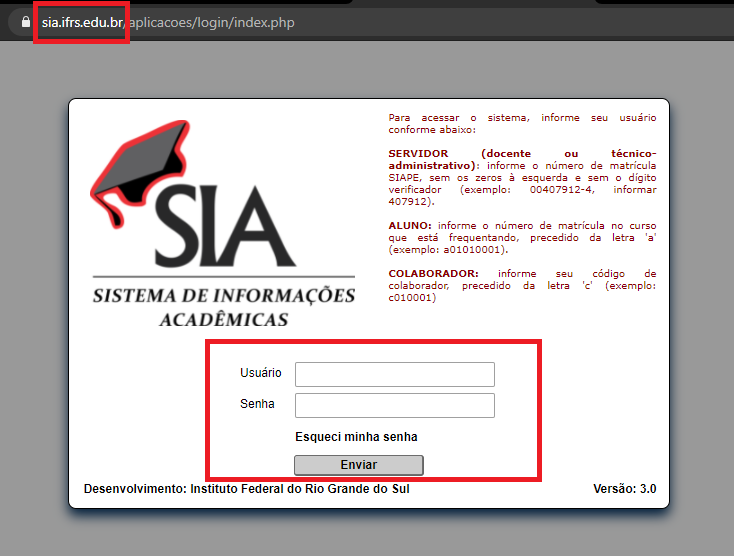 Sistemas de TI | IFRS - Campus Canoas